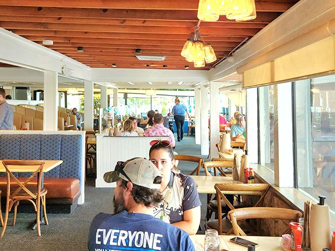 The bustling dining room hums with the universal language of satisfied diners&mdash;a symphony of "mmms" and "you've got to try this" that needs no translation.