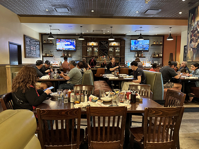 When a restaurant is this packed, it's not just dinner&mdash;it's a community event where strangers become friends over shared love of barbecue.