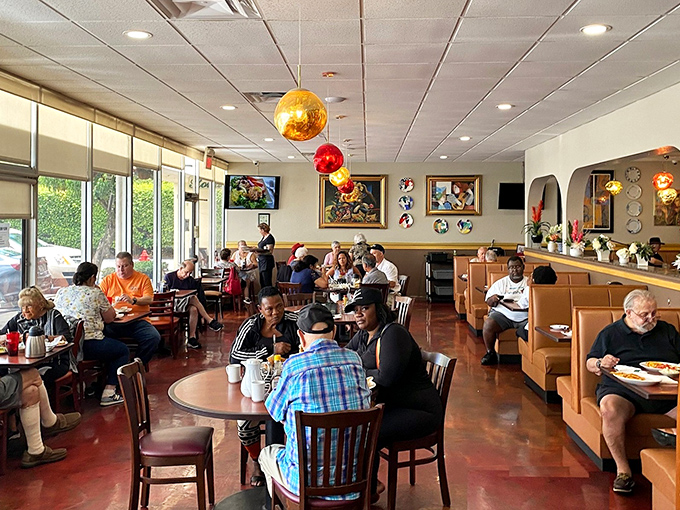 Happy diners experiencing that special moment when exceptional food meets reasonable expectations and exceeds both completely.