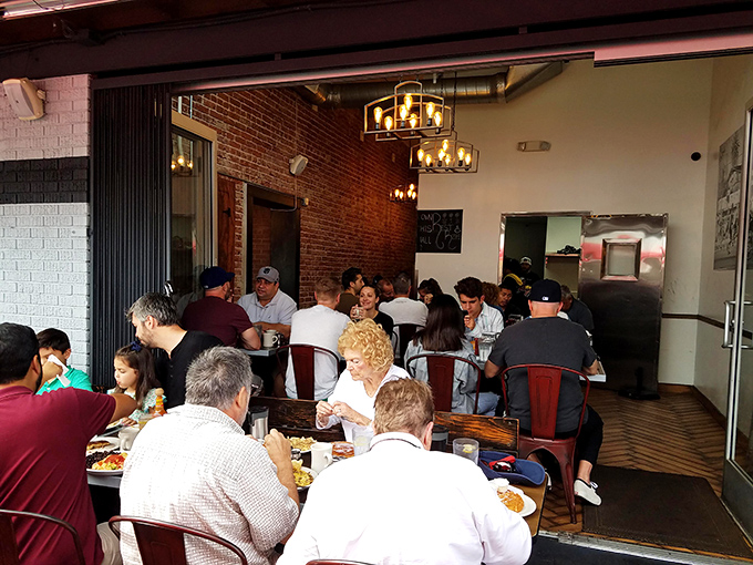 A full house at lunchtime tells you everything you need to know—this place has mastered the art of feeding people well.