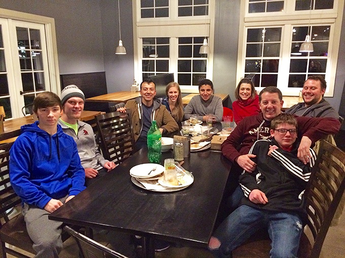 The true measure of a great restaurant: tables filled with people too busy enjoying their food to check their phones.