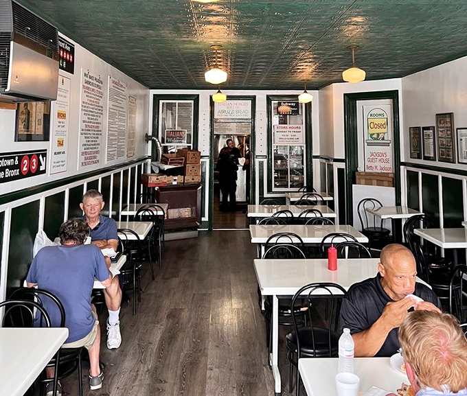 Lunchtime at The Jackson House&mdash;where strangers become friends united by the universal language of exceptional sandwiches.
