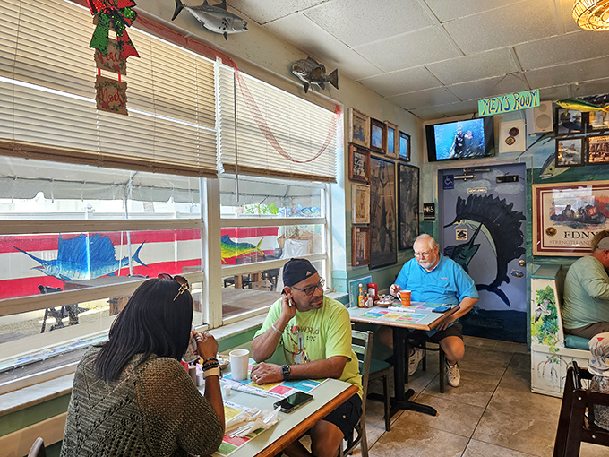 Where fishing tales get taller and breakfast gets better—the natural habitat of Keys locals and smart tourists alike.