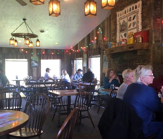 Where locals gather to solve the world's problems over coffee and pie&mdash;democracy in action, with better desserts.