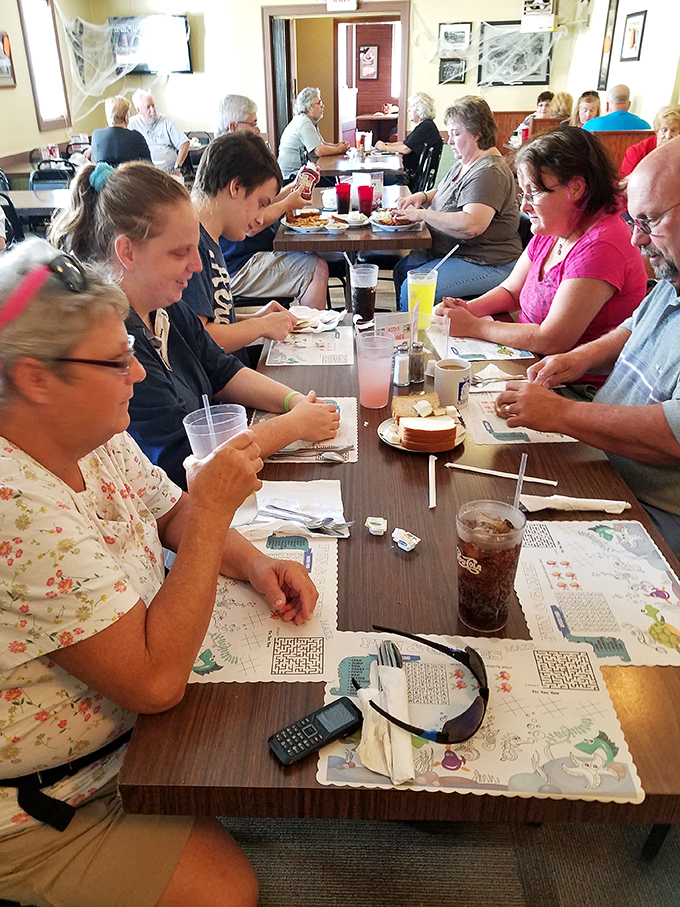 Multi-generational families gather around tables like they have for decades. Some traditions are worth preserving, especially when they taste this good.