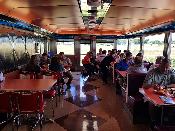 Even on busy days, there's a rhythm to the diner chaos, a beautiful choreography of coffee pouring and plate passing that feels like coming home.