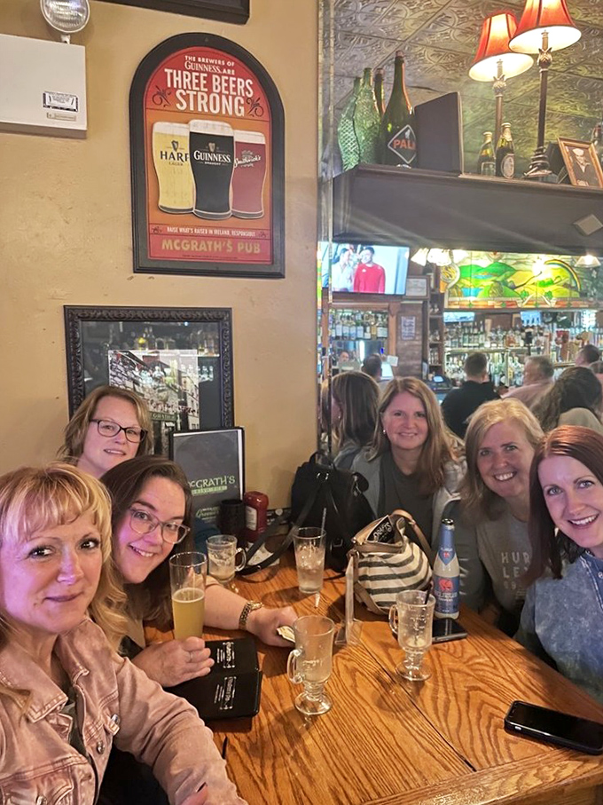 The true measure of any pub isn't its decor but the laughter shared around its tables. This one's clearly passing with flying colors.