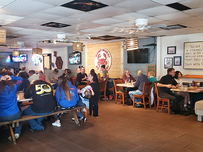 Where locals and tourists unite under the common religion of fresh seafood, cold drinks, and Florida's particular brand of laid-back hospitality.