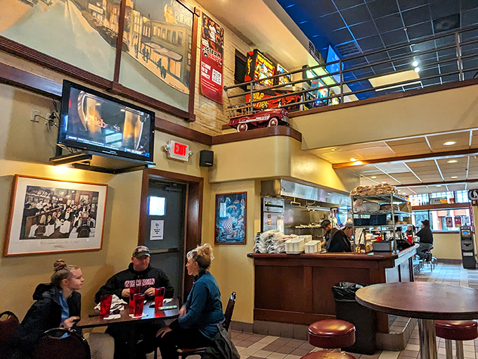 Where good food meets good company &ndash; Blue Moon's welcoming atmosphere makes it the perfect spot for catching up over comfort classics.