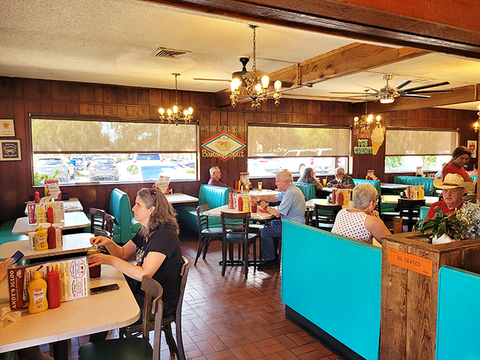 Locals filling booths like they're reserved seats at their favorite theater &ndash; and the show never disappoints.