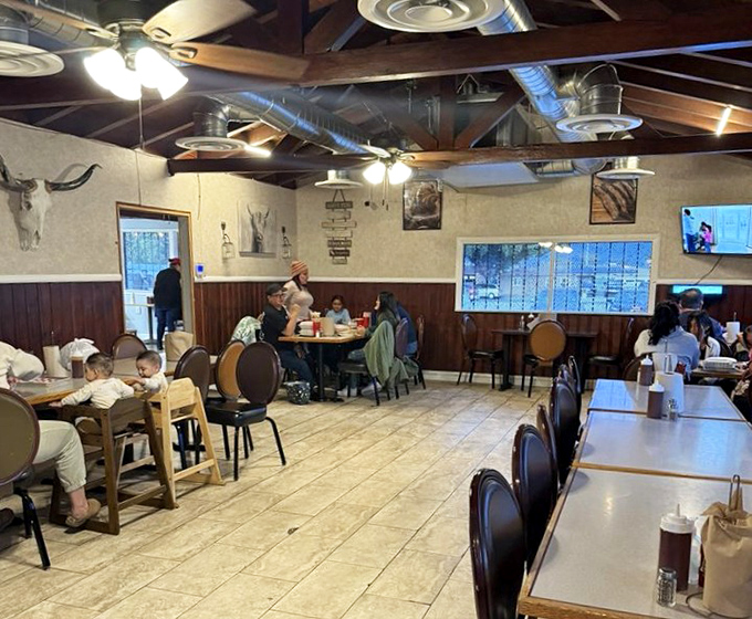 Where strangers become friends over the universal language of exceptional barbecue. Notice nobody's looking at their phones? That's the power of good food.