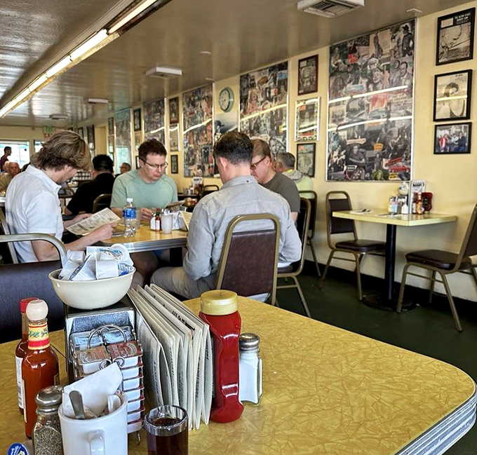 The true mark of a great local restaurant: tables filled with regulars who've been coming for decades and still look excited about what's about to arrive.