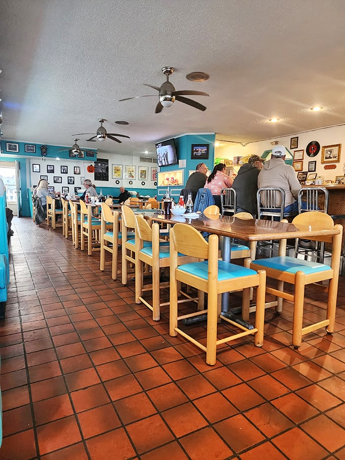 Where locals gather to solve world problems over coffee. The real Barberton town hall happens right here, one refill at a time.