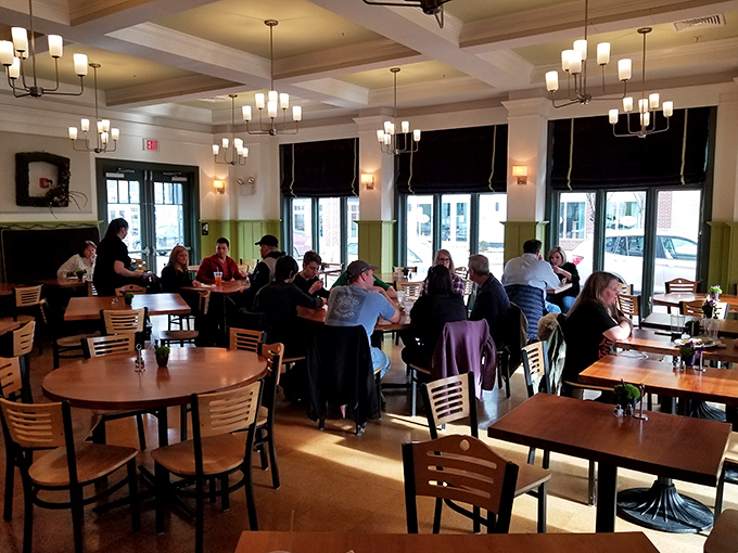 The true measure of a restaurant's success: happy diners lost in conversation, forks pausing mid-air as stories take momentary precedence over the next delicious bite. 
