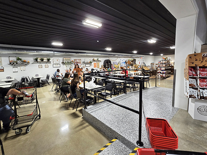 Where locals gather for more than just food—this is Eureka's living room, where the daily special comes with a side of community.