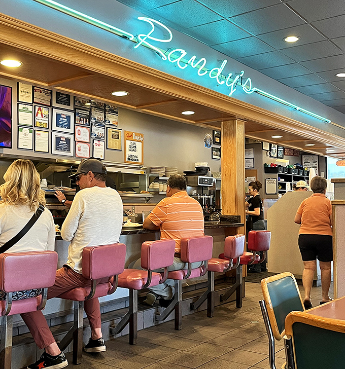 The counter seating&mdash;where solo diners become regulars and the staff eventually knows your order before you sit down.
