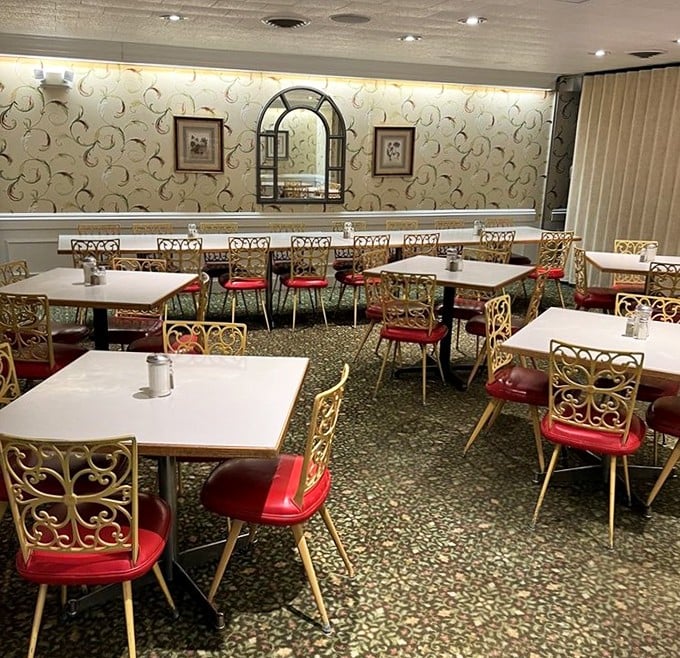 The dining room feels like a community living room where strangers become neighbors over plates of home-style cooking and conversations that flow as easily as the gravy.