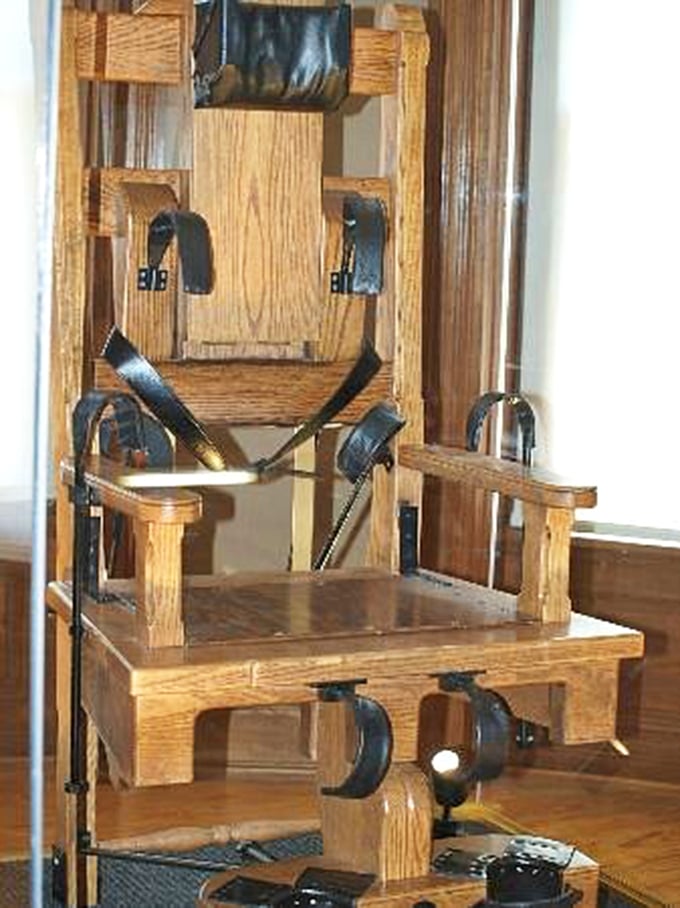 Not exactly your comfortable recliner. This replica electric chair reminds visitors that some who entered the reformatory never left.