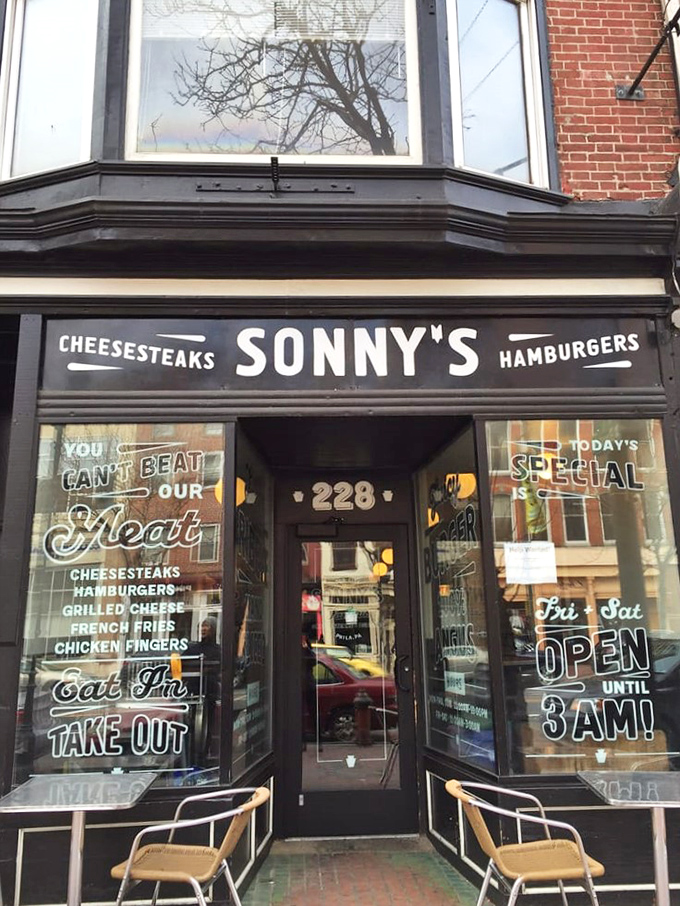 "You Can't Beat Our Meat"&mdash;either the greatest or most questionable slogan in food service history. Either way, they're not wrong.