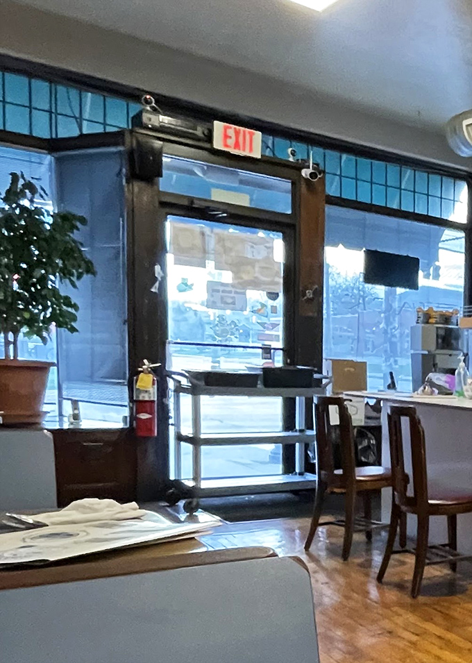 Where breakfast dreams come true and exit signs remind you there's a world outside—though you'll be reluctant to rejoin it.