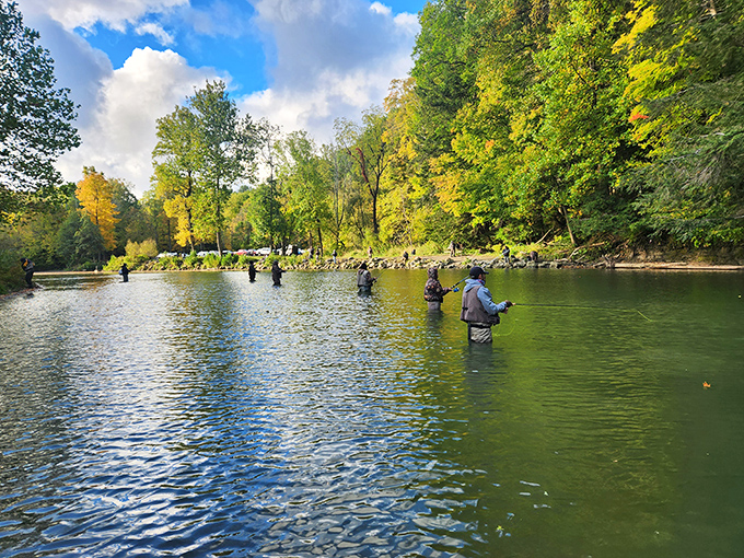 Anglers find zen in Erie's waters. When someone asks about your "happy place," this is what they mean.