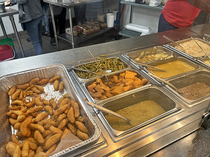 The hot bar lineup&mdash;where decisions get tough and the only wrong choice is not getting enough to try everything.
