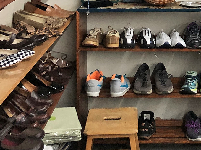 The shoe section: where your next favorite pair of kicks is waiting to be discovered, already broken in for your comfort.
