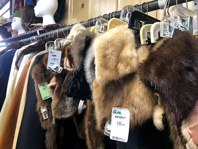 Fur collars that remember when glamour meant something &ndash; and didn't require a second mortgage.
