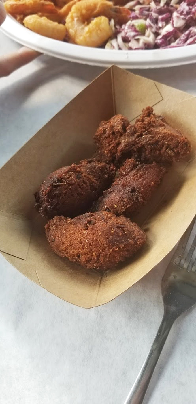 These hush puppies aren't just side dishes &ndash; they're golden orbs of cornmeal perfection that could easily become your main event.