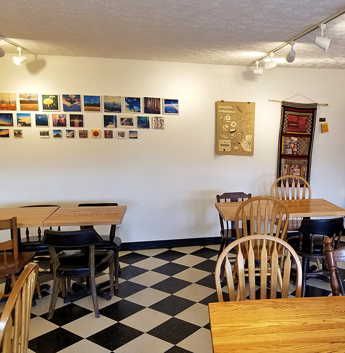 The dining area feels like your coolest friend's kitchen&mdash;unpretentious, welcoming, and somehow making everything taste just a little bit better.