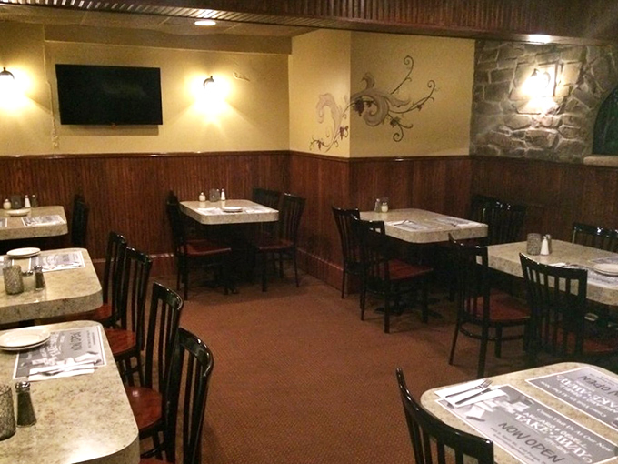 The dining room whispers stories of decades of family celebrations, first dates, and "I can't believe I ate the whole tray" moments.