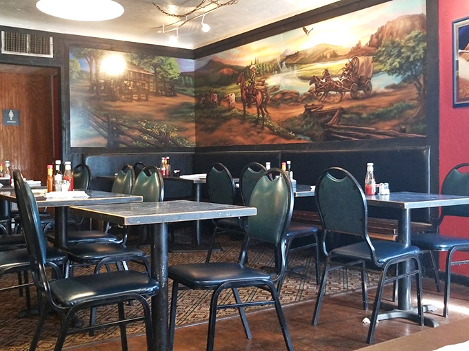 Another view reveals a space that feels more like home than some people's actual homes do.