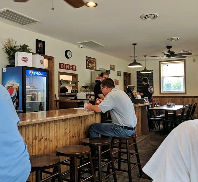 The counter seats &ndash; where solo diners become regulars, and regulars become part of the extended family that keeps diners like this thriving. 