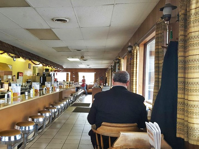 Classic diner aesthetics that remind you some things in life shouldn't be "disrupted," "reimagined," or turned into a small plate.