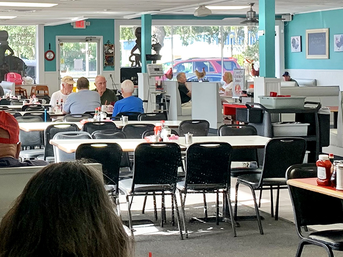 Another angle reveals the authentic charm that can't be manufactured, only earned through years of excellence.