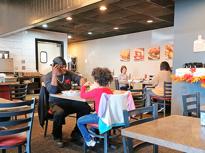 Every great diner has that perfect mix of coziness and community. LuLu's dining room feels like the breakfast table you always wished you had.