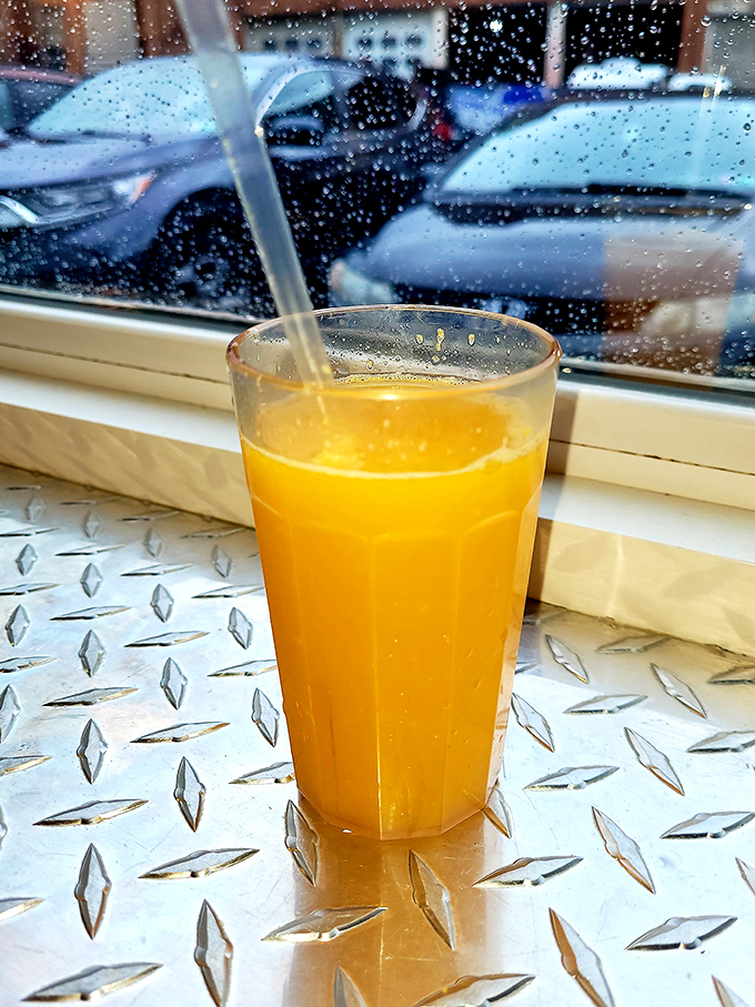 Morning sunshine in a glass&mdash;this fresh-squeezed orange juice is the liquid equivalent of someone opening your curtains to a perfect day.