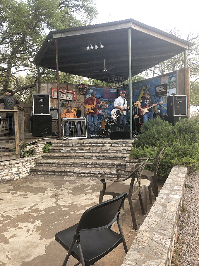 Live music under the Texas sky&mdash;because great food deserves a soundtrack. These musicians aren't just playing songs; they're scoring your meal.