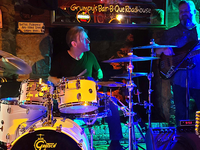 Weekend nights at Grumpy's mean live music to accompany your meat feast. The only thing better than great barbecue is great barbecue with a soundtrack.