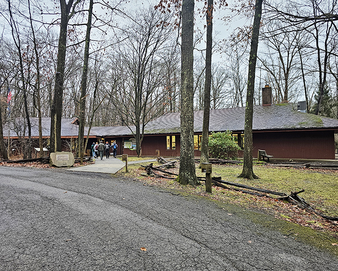 Rustic charm meets educational purpose at the visitor center, where friendly staff await to transform your walk in the woods into an enlightening journey.