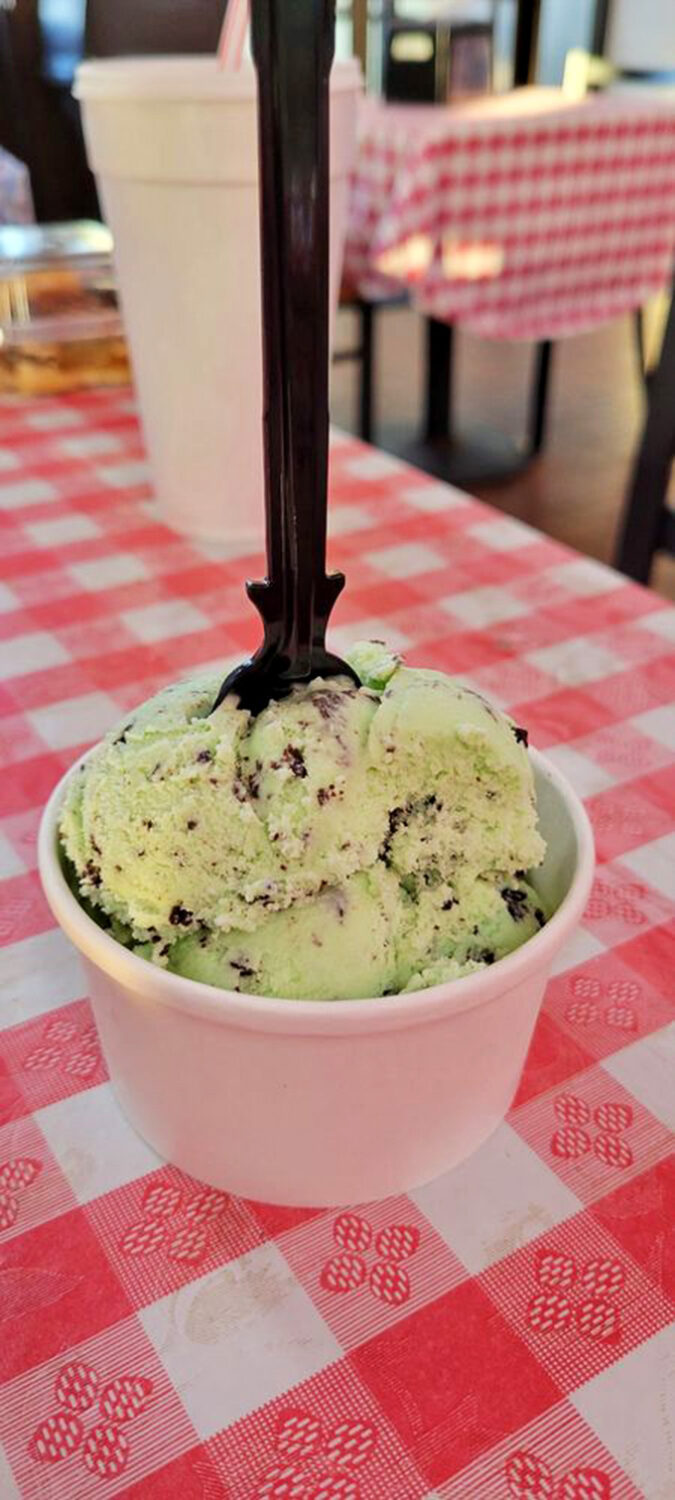 Mint chocolate chip ice cream that doesn't whisper refreshment&mdash;it belts it out like a Broadway show-stopper.