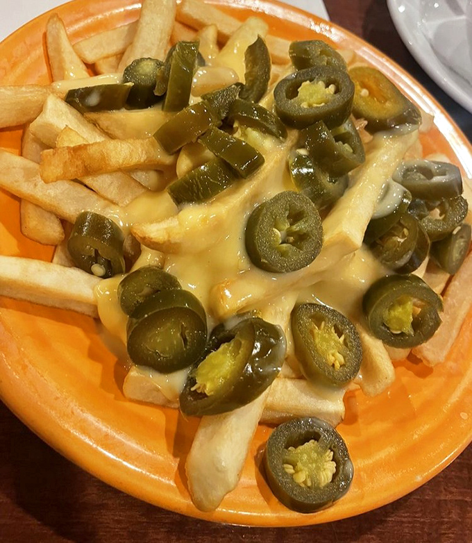 Jalape&ntilde;o cheese fries that deliver that perfect one-two punch of creamy cheese and spicy peppers &ndash; resistance is futile.