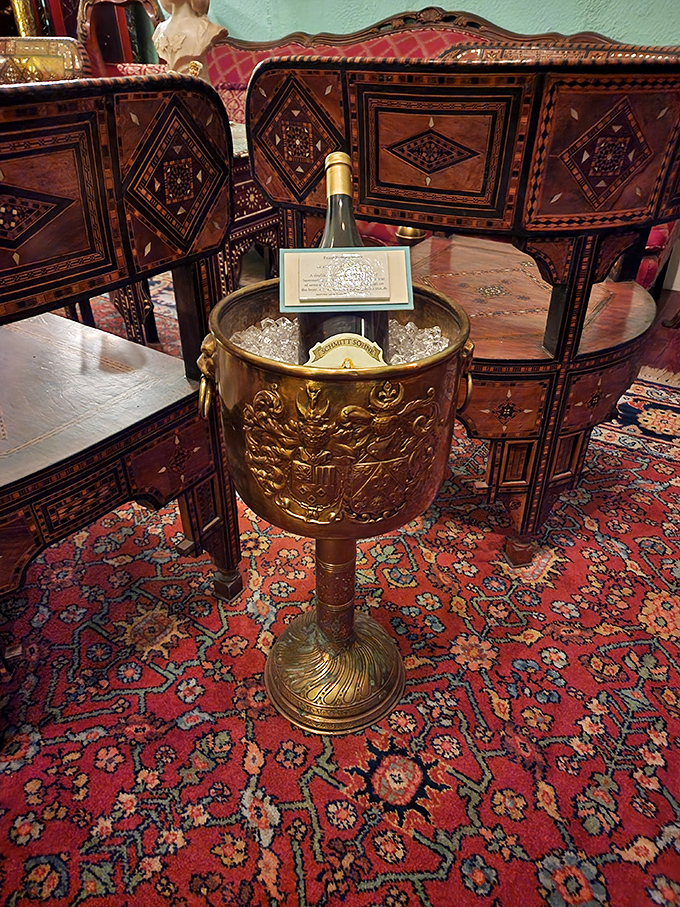 This ornate brass ice bucket wasn't just functional&mdash;it was the conversation piece at parties long before people talked about their Netflix queues.