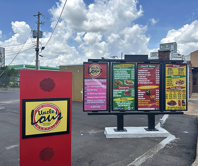 The drive-thru menu board&mdash;where life-changing food decisions happen. Choose wisely, though there are no wrong answers here.