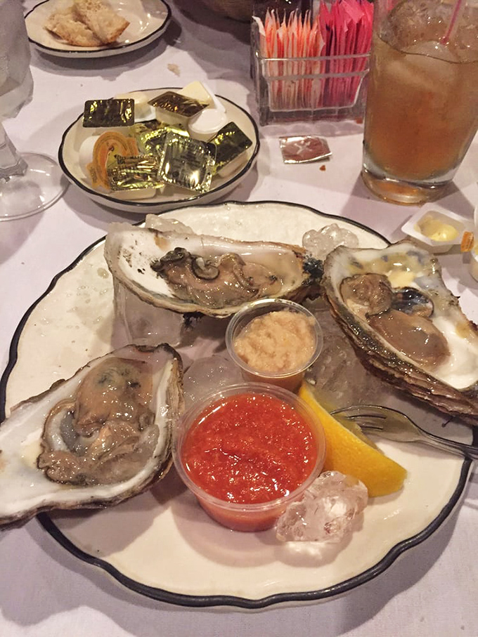 Fresh oysters served with classic accompaniments&mdash;proof that sometimes the ocean knows best and humans should just get out of the way.