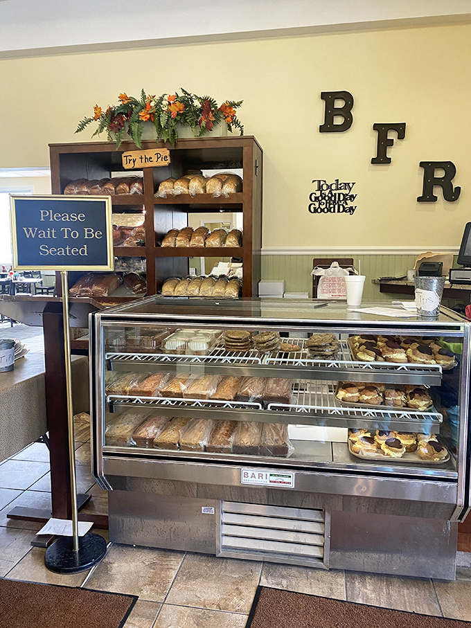 The pastry case stands like a glass shrine to carbs &ndash; and we're all willing converts to this delicious religion.