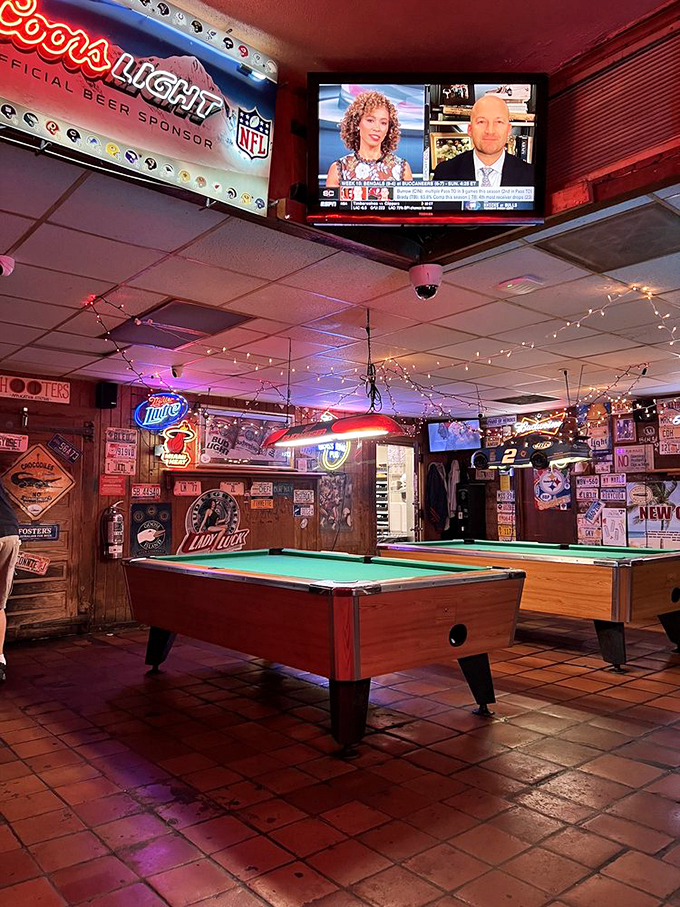 Where friendly competition meets culinary excellence. These pool tables have witnessed countless games, celebrations, and "just one more wing" moments.