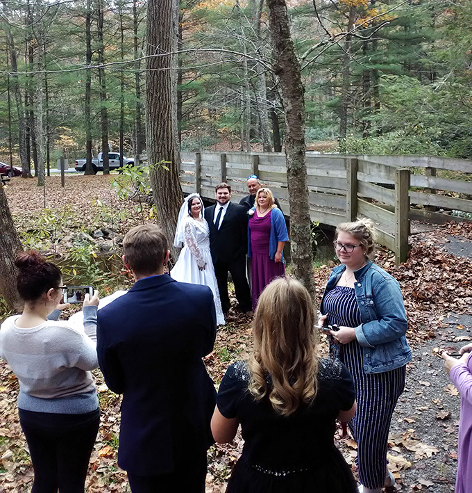 The park's natural beauty provides the perfect backdrop for life's milestone moments. Mother Nature, it turns out, is quite the wedding planner.