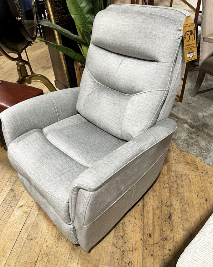 This plush recliner promises to be your new favorite spot for Sunday afternoon football marathons.