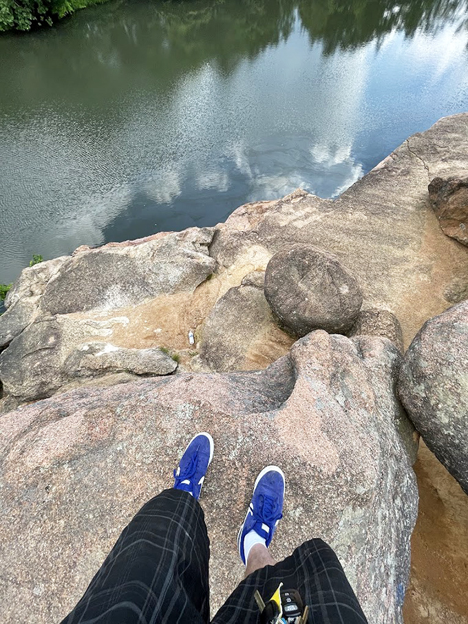 Standing at the edge of time itself. These rocks have witnessed ice ages come and go while barely changing their stoic expression. 